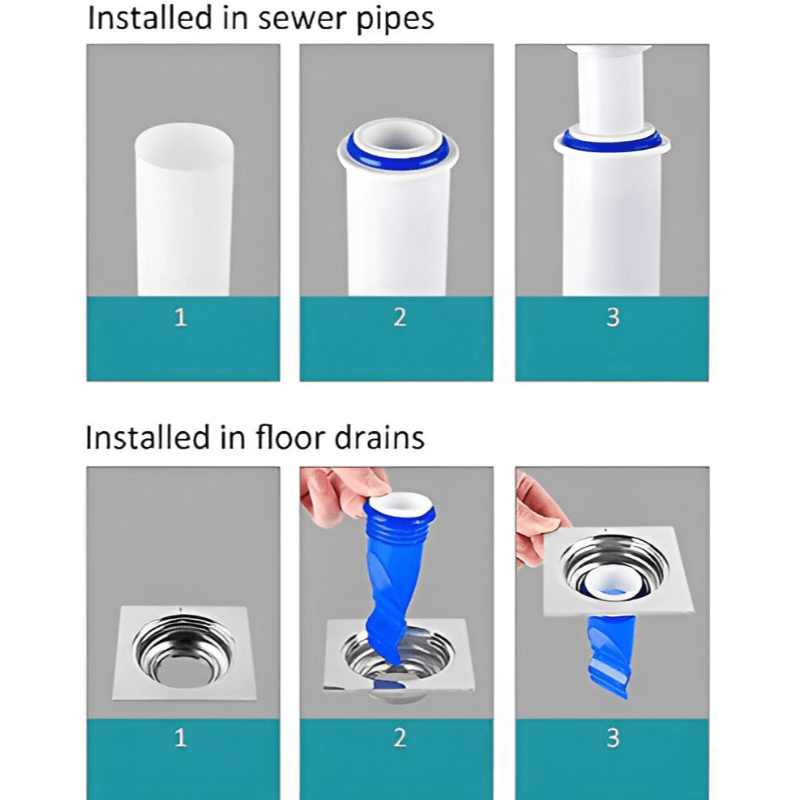 Universal Floor Drain Deodorizer for Toilets
