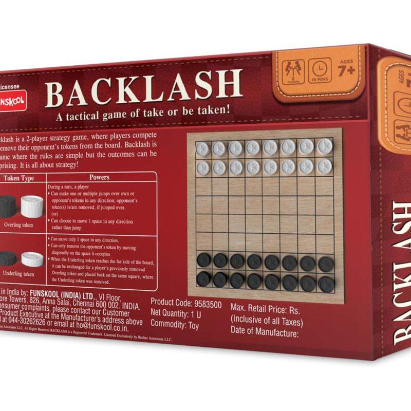 Funskool Backlash Game Board Game for Kids & Family