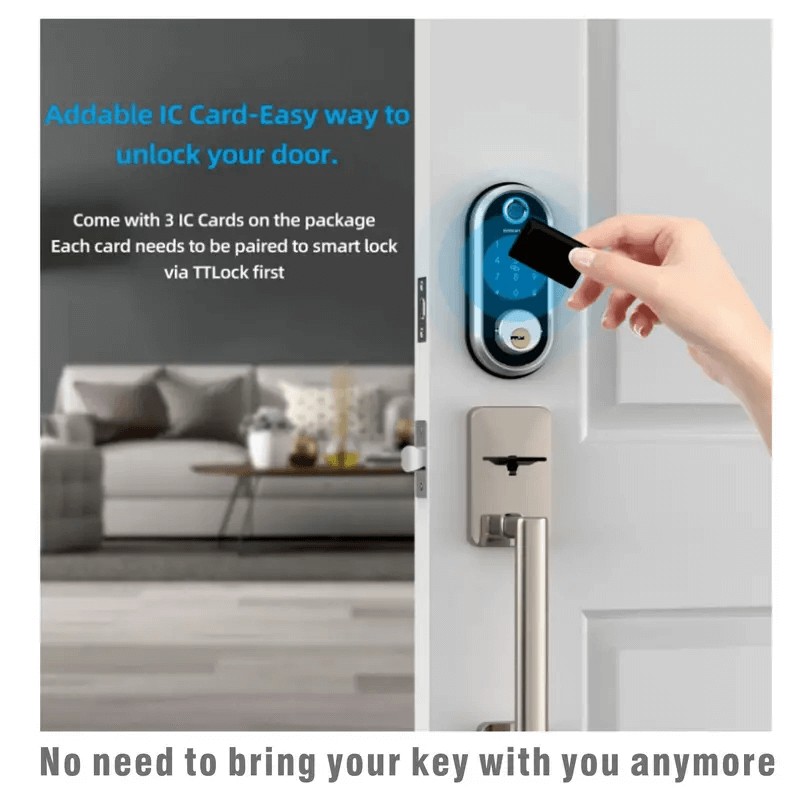 Smart Lock M1 Card Fingerprint Door Lock